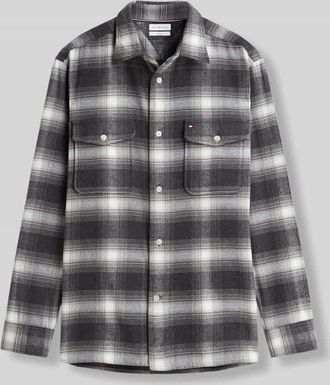 Tommy Hilfiger Regular Fit Freizeithemd aus reiner Baumwolle
