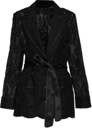 Dolce & Gabbana Spitzen-Bluse Vanity - - Blouses & Shirts - Damen - Schwarzk - XS