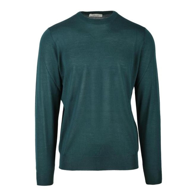FILIPPO DE LAURENTIIS Homme, Pulls, Vert, Taille: M Pull col rond en ...