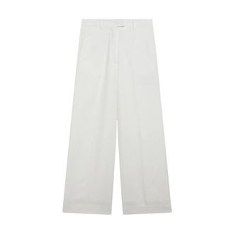 Frankie Shop Weite Anzughose - - Trousers - Damen - Wei&szlig; - L
