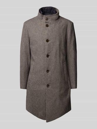 Christian Berg Mantel mit Stehkragen