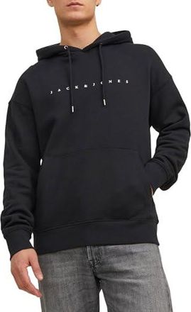 Jack & Jones Homme Jjestar JJ Hood Noos Sweatshirt &Agrave; Capuche, Noir, XXL EU