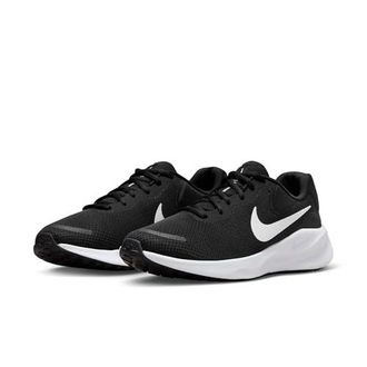 Nike Nike Running Shoe Revolution 7, Black/White, FB2207-001, 45.5 EU (M 11.5 US)