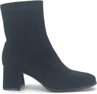 &Eacute;tika Bottines chaussette en daim - 32012 pour femme, Noir, 40 EU