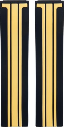 Generic 20 mm Sport-Uhrenarmbänder aus weichem Silikon für Armband T048.417 Band T-Race T-Sports-Uhrenarmbänder, Armband, wasserdicht, Gummi, 21 mm