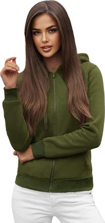 OZONEE Damen Kapuzenpullover Sweatjacke Sweatshirt Farbvarianten Kapuzenjacke Kapuzenpulli Langarm Kapuze Hoodie Sport Style Casual Fitness Basic Training 77