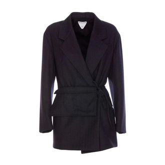 Bottega Veneta Blazer Double-Bouton - Femme - Vestes - Bleu - Taille: 32 FR