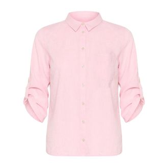 Part Two Pink Nectar Chambrey Hemdbluse - - Blouses & Shirts - Damen - Rosa - XS