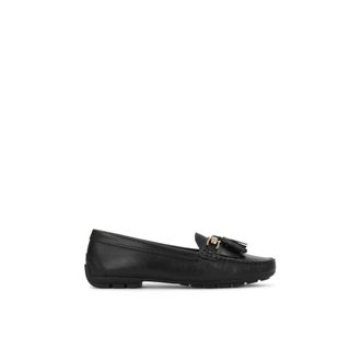 Kazar Kazar Schwarze Mokassins aus Naturleder mit Spangen - - Shoes - Damen - Schwarzk - 38 EU