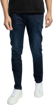 Replay Herren Jeans mit Power Stretch, Blau (Dark Blue 007), 34W / 30L