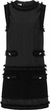 Moschino Robe Au Genou - Noir