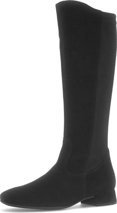 Gabor Damen Overknee Stiefel, Frauen Stiefel,bequemlichkeit,breite,extra,fersen-Riemen,gefuettert,komfortable,schwarz (bezogen),41 EU / 7.5 UK
