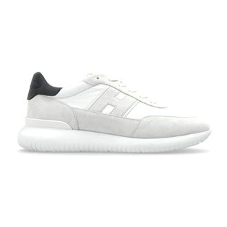 Hogan Homme, Chaussures, Blanc, Taille: 43 1/2 EU Baskets Interactives