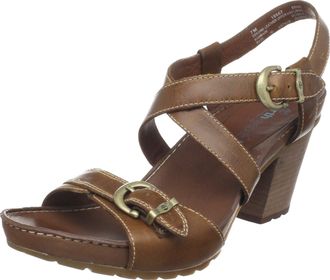 Timberland Damen Belicia FTW Buckle Ankle Strap Sandal Fashion, Braun/Brown 38 EU