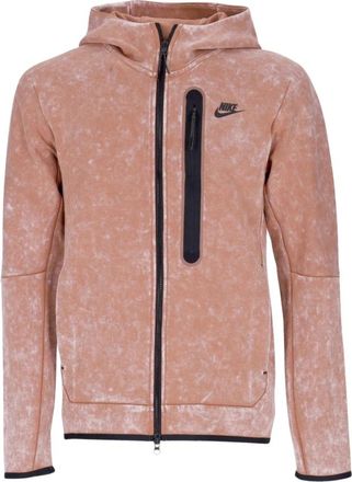 Nike Sweat &agrave; capuche zipp&eacute; Tech Fleece Double Face - Homme - Sport - Brun - Taille: XL
