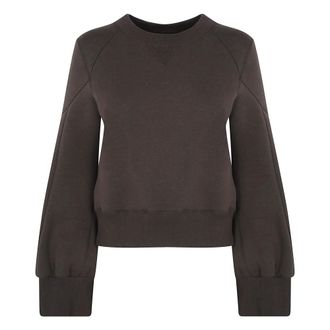 sacai SweaT-shirts - Femme - Sweatshirts et sweats &agrave; capuche - Brun - Taille: 40 FR