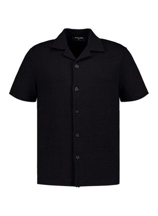 Strellson Herren Hemden schwarz Jersey