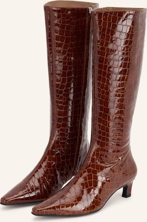 Alohas Alohas Lackstiefel Gema braun