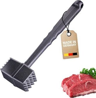 Westmark Fleischhammer Black Edition - Länge: 21,5 cm, Aluminium, lebensmittelechte Spezialbeschichtung, Robusto, Anthrazit