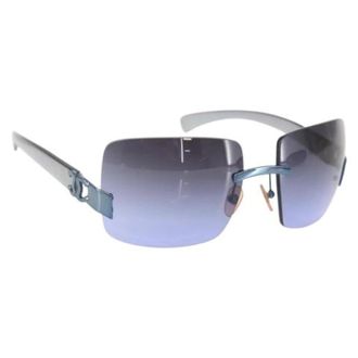 Chanel Lunettes de soleil en plastique Pre-owned - Femme - Pre-owned - Violet - Taille: ONE Size