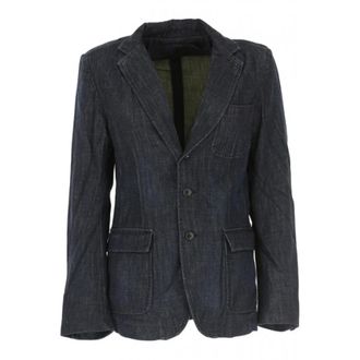 Polo Ralph Lauren Denim Blazer mit 2-Knopf-Verschluss - - Jackets - Damen - Schwarzk - M