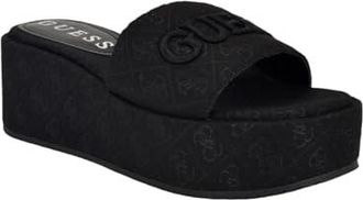 Guess Guess Femme Bintai Sandale, Logo Noir 001, 39.5 EU
