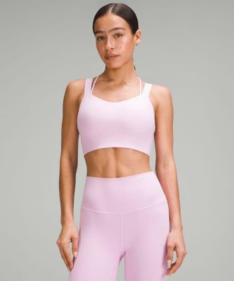 lululemon Soutien-gorge long Like a Cloud Maintien l&eacute;ger, bonnets D et DD pour Femmes - Taille 14