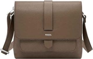 Fossil Kinley, Sac à bandoulière Femme, Gris cendré, Small