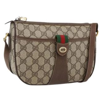 Gucci Sac bandouli&egrave;re vintage Pre-owned - Femme - Pre-owned - Beige - Taille: ONE Size