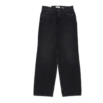Amish Vintage Schwarze Denim Jeans - - Jeans - Damen - Schwarzk - W30