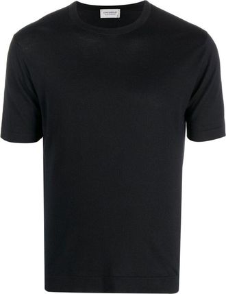 John Smedley Plain Cotton T-shirt