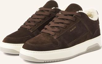 Nubikk Nubikk Sneaker Basket Court Fur braun