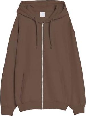 Generic Dengjiamy - Sweat &agrave; capuche zipp&eacute; pour homme - Style classique et basique - Veste chaude avec poche - Sweat-shirt uni - Manches longues - Pour homme, 