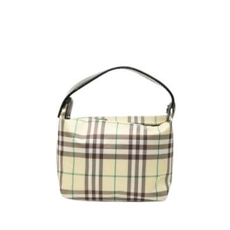 Burberry Pre-owned Canvas Mini Bag - - Pre-owned - Damen - Beige - ONE SIZE