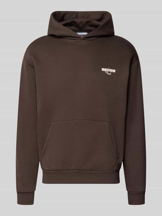 Review Relaxed Fit Hoodie aus Baumwoll-Mix mit Logo-Print