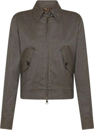 Seventy Femme, Vestes, Gris, Taille: 38 FR Giubbino in pied de poule