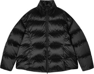 JNBY Daunenjacke Damen Oversize Daunenjacke mit Stehkragen Schwarz