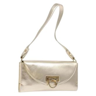 Ferragamo Pre-owned Leder Handtaschen - - Pre-owned - Damen - Gelb - ONE SIZE