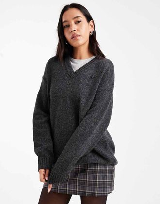 Fred Perry Pullover in Dunkelgrau