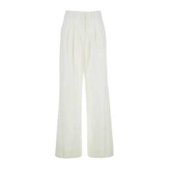 Pantaloni Torino Damen, Hosen, Wei&szlig;, LGr&ouml;&szlig;e