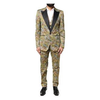 Dolce & Gabbana Sicilia 3-teiliger Anzug - - Suits - Herren - Mehrfarbig - M