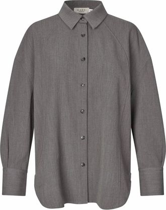 Masai Langarmshirt - - Blouses & Shirts - Damen - Grau - S