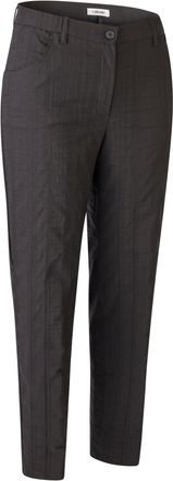KjBrand Stretch-Hose KJBRAND Babsie, Damen, Gr. 22, K-Gr, schwarz gestreift, Web, Obermaterial: 47% Baumwolle, 45% Polyester, 6% Viskose, 2% Elasthan, regular