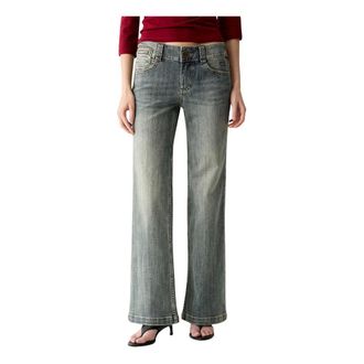 Miss Sixty Jean &eacute;vas&eacute; - Femme - Jeans - Bleu - Taille: W29 L32