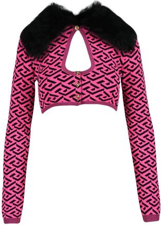 Versace Femme, Pulls, Multicolore, Taille: 36 FR Maglia Coprispalle