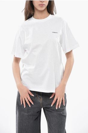 Coperni Cotton T-Shirt With Printed Logo size L
