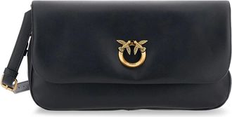 Pinko Pinko, Femme, Sacs, Noir, Taille: ONE Size Love Bag Click Soft Horizontal