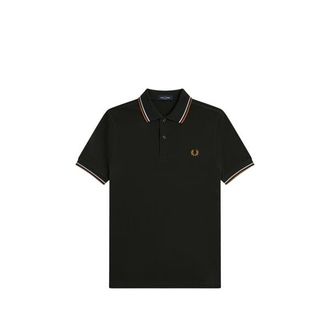 Fred Perry Polo &agrave; logo brod&eacute; en coton piqu&eacute;