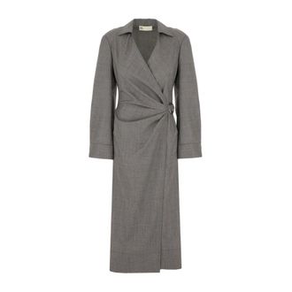 Tory Burch Wrap Kleider - - Dresses - Damen - Grau - XS