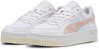 Puma Femme Carina Street LUX Crafted Flowers Basket, White-Rose Quartz, 40.5 EU